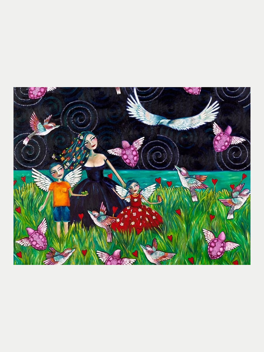 Lady and her Eagle – Fiona Kennedy