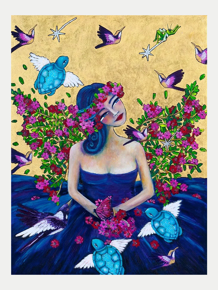 Lady and her Magpie – Fiona Kennedy